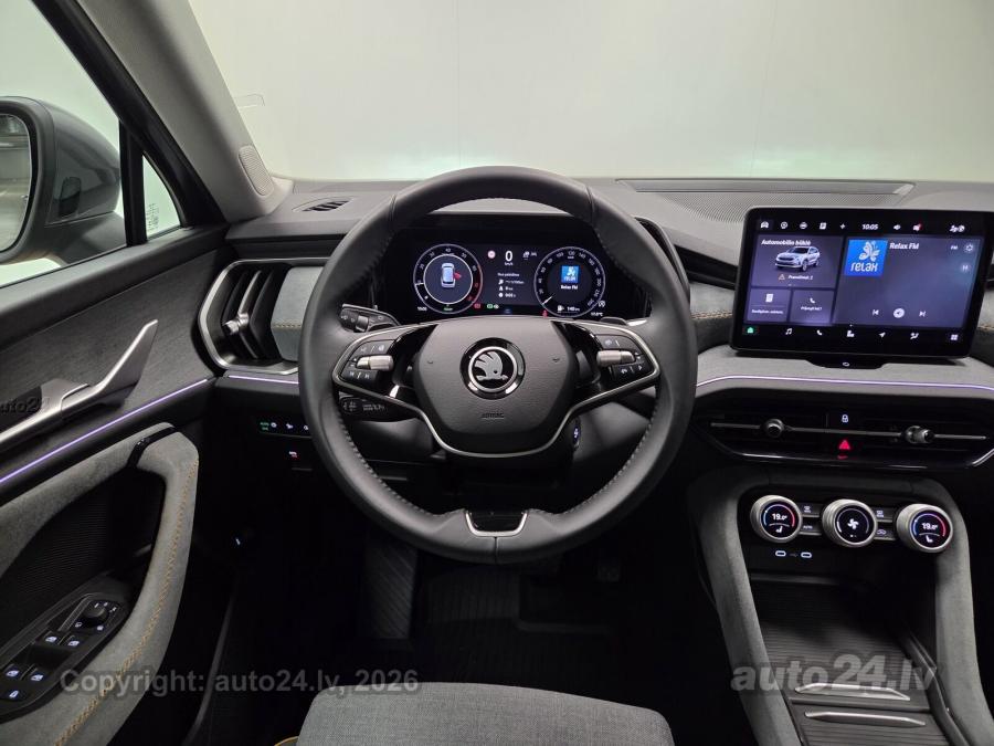 Серый Шкода Kodiaq 2024 в Таллин, объемом двигателя 1.50 л и пробегом 23 тыс. км за 34900 €, фото 14 на AUTOMOTO.COM.LV