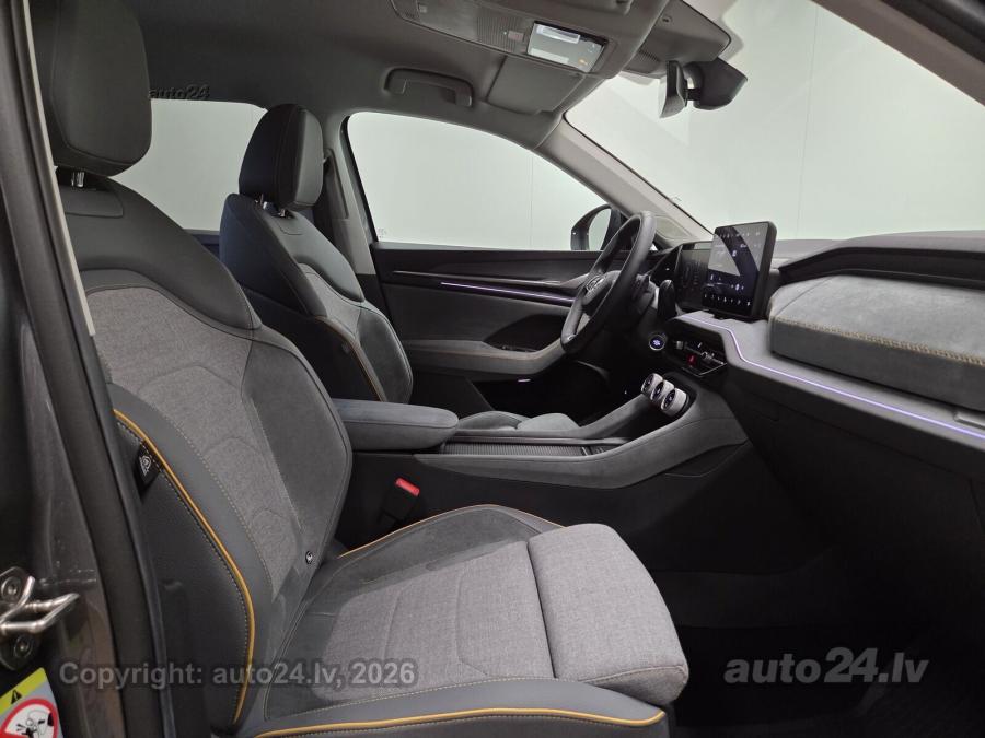 Серый Шкода Kodiaq 2024 в Таллин, объемом двигателя 1.50 л и пробегом 23 тыс. км за 34900 €, фото 17 на AUTOMOTO.COM.LV