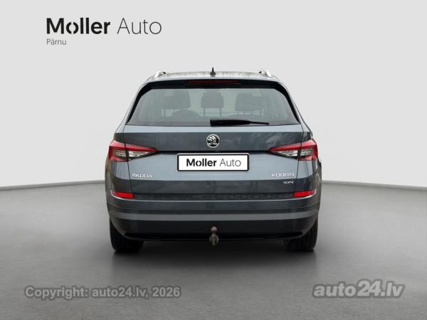 Grey Skoda Kodiaq 2018 in Parnu, with an engine capacity of 2.00 L and mileage of 204 thousand km for 24900 €, photo 4 on AUTOMOTO.COM.LV
