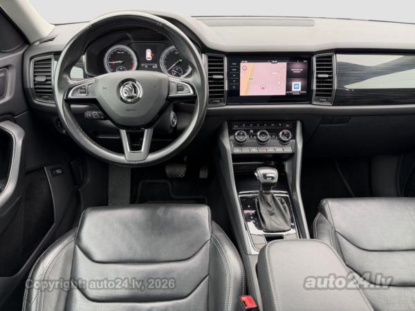 Grey Skoda Kodiaq 2018 in Parnu, with an engine capacity of 2.00 L and mileage of 204 thousand km for 24900 €, photo 6 on AUTOMOTO.COM.LV