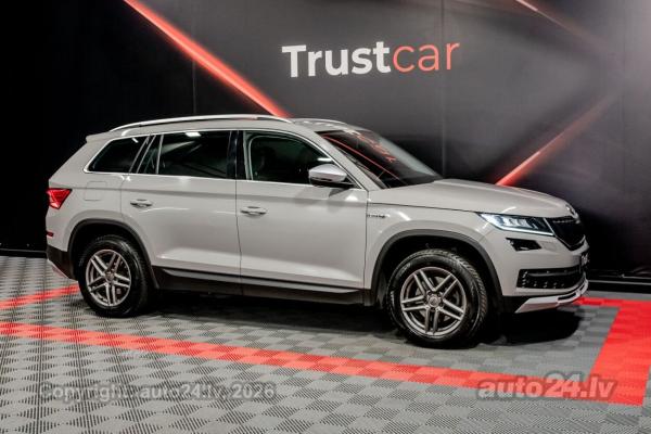Grey Skoda Kodiaq 2018 in Parnu, with an engine capacity of 1.40 L and mileage of 182 thousand km for 21000 €, photo 8 on AUTOMOTO.COM.LV