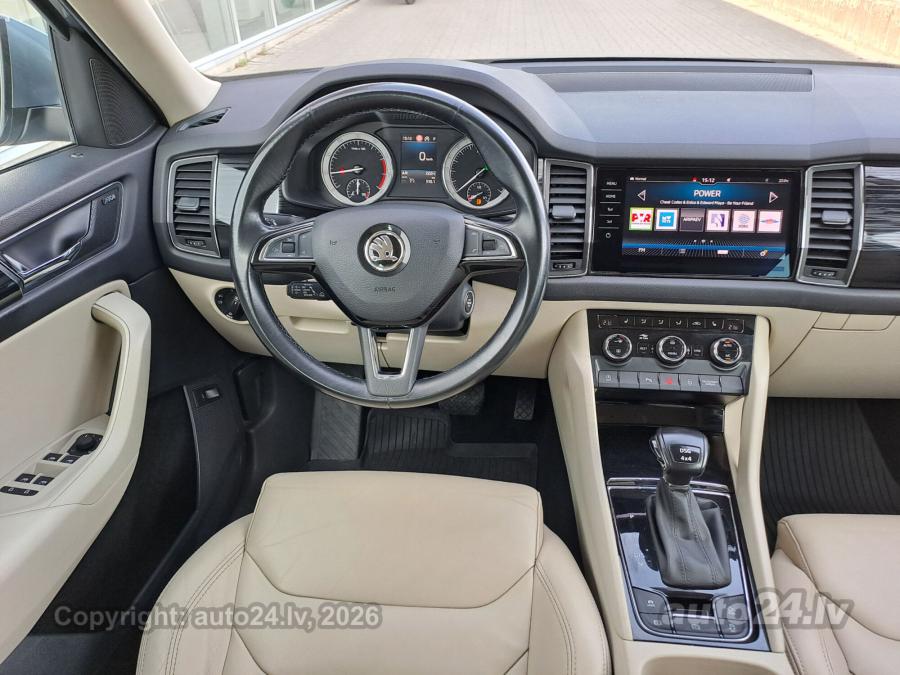 Серый Шкода Kodiaq 2018 в Тарту, объемом двигателя 2.00 л и пробегом 137 тыс. км за 19000 €, фото 4 на AUTOMOTO.COM.LV