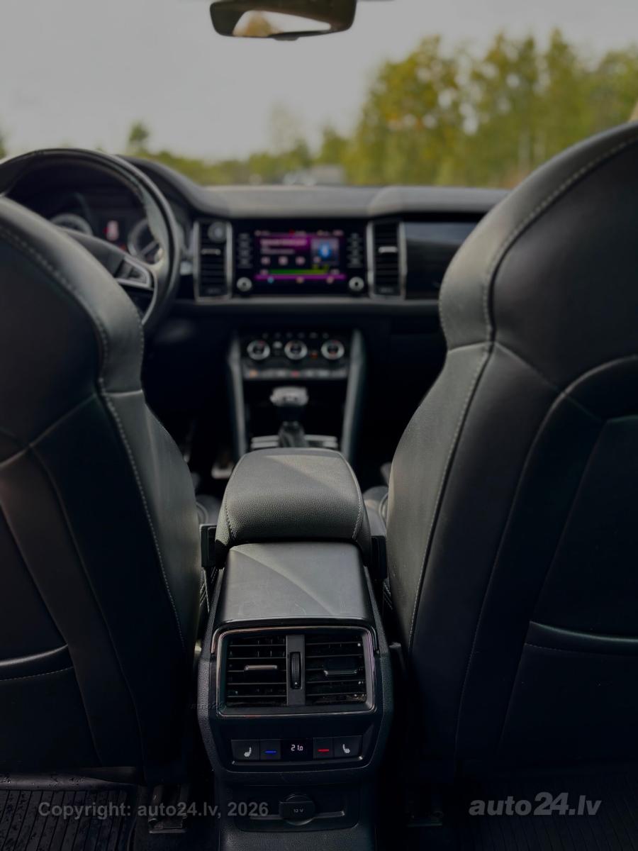 Pelēks Skoda Kodiaq 2018 Narva, ar dzinēja tilpumu 2.00 L un nobraukumu 238 tūkst. km par 19700 €, foto 12 vietnē AUTOMOTO.COM.LV