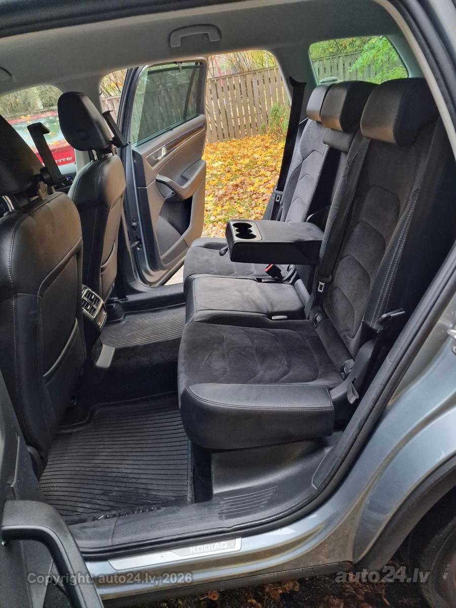Pelēks Skoda Kodiaq 2018 Tallina, ar dzinēja tilpumu 2.00 L un nobraukumu 306 tūkst. km par 15900 €, foto 7 vietnē AUTOMOTO.COM.LV