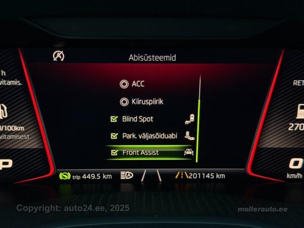 Серый Шкода Kodiaq 2019 в Пярну, объемом двигателя 2.00 л и пробегом 201 тыс. км за 27900 €, фото 11 на AUTOMOTO.COM.LV