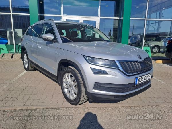 Grey Skoda Kodiaq 2019 in Tartu, with an engine capacity of 2.00 L and mileage of 129 thousand km for 26500 €, photo 1 on AUTOMOTO.COM.LV
