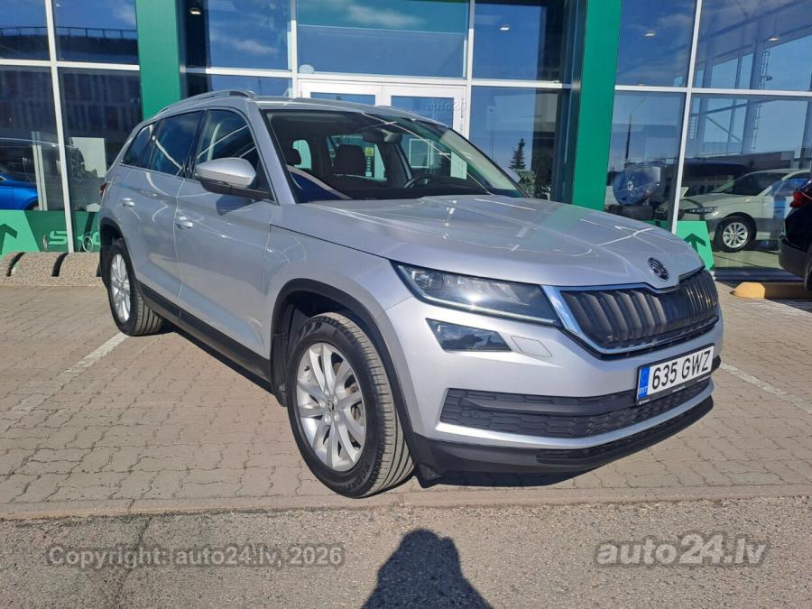 Grey Skoda Kodiaq 2019 in Tartu, with an engine capacity of 2.00 L and mileage of 129 thousand km for 26500 €, photo 1 on AUTOMOTO.COM.LV