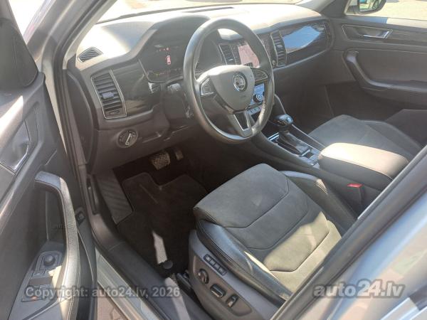 Grey Skoda Kodiaq 2019 in Tartu, with an engine capacity of 2.00 L and mileage of 129 thousand km for 26500 €, photo 5 on AUTOMOTO.COM.LV