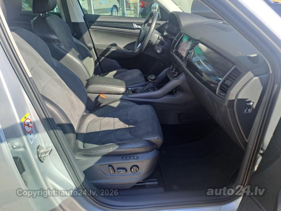 Grey Skoda Kodiaq 2019 in Tartu, with an engine capacity of 2.00 L and mileage of 129 thousand km for 26500 €, photo 6 on AUTOMOTO.COM.LV