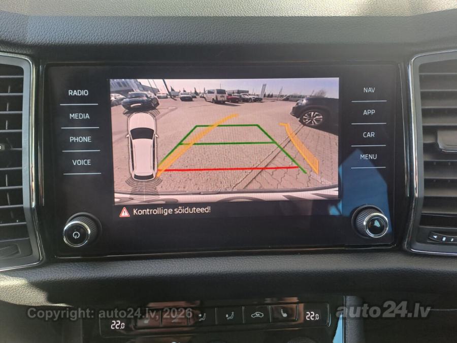 Grey Skoda Kodiaq 2019 in Tartu, with an engine capacity of 2.00 L and mileage of 129 thousand km for 26500 €, photo 7 on AUTOMOTO.COM.LV