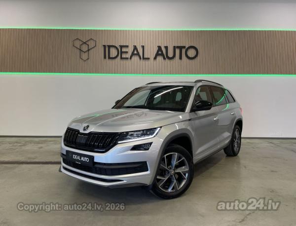 Grey Skoda Kodiaq 2019 in Tallinn, with an engine capacity of 1.98 L and mileage of 97 thousand km for 26990 €, photo 1 on AUTOMOTO.COM.LV