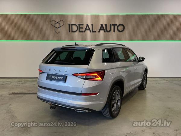 Grey Skoda Kodiaq 2019 in Tallinn, with an engine capacity of 1.98 L and mileage of 97 thousand km for 26990 €, photo 4 on AUTOMOTO.COM.LV