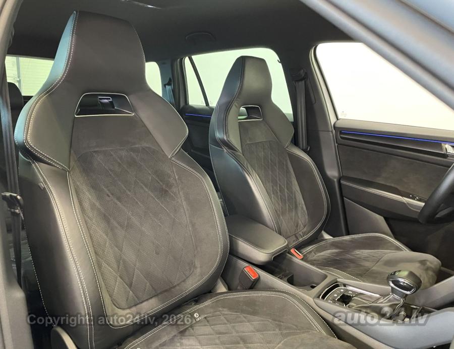Grey Skoda Kodiaq 2019 in Tallinn, with an engine capacity of 1.98 L and mileage of 97 thousand km for 26990 €, photo 11 on AUTOMOTO.COM.LV
