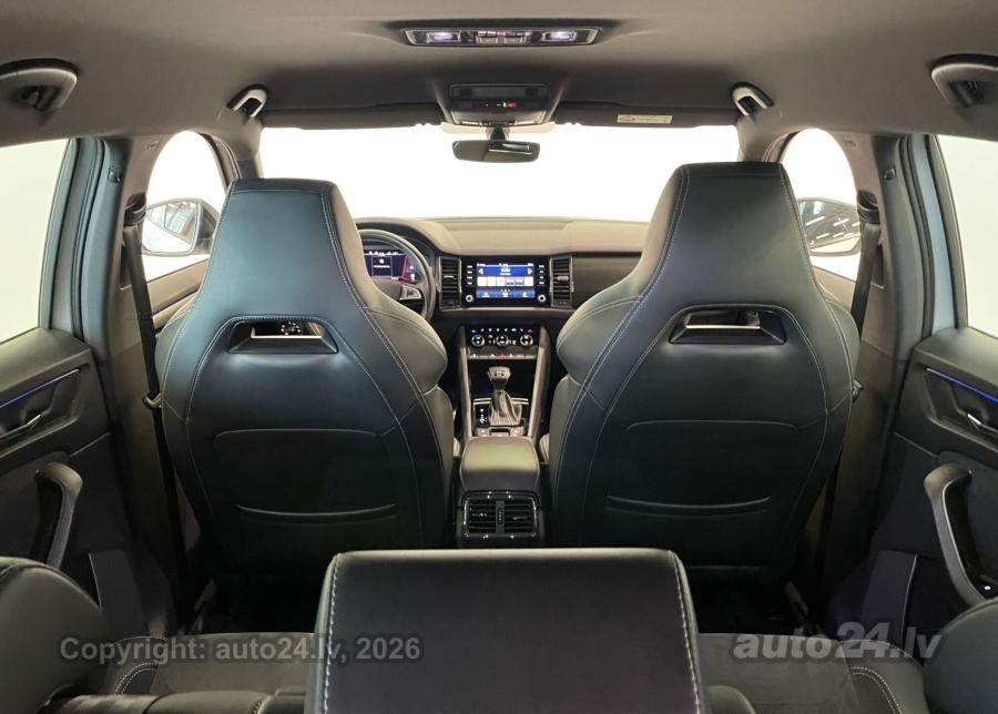Grey Skoda Kodiaq 2019 in Tallinn, with an engine capacity of 1.98 L and mileage of 97 thousand km for 26990 €, photo 16 on AUTOMOTO.COM.LV