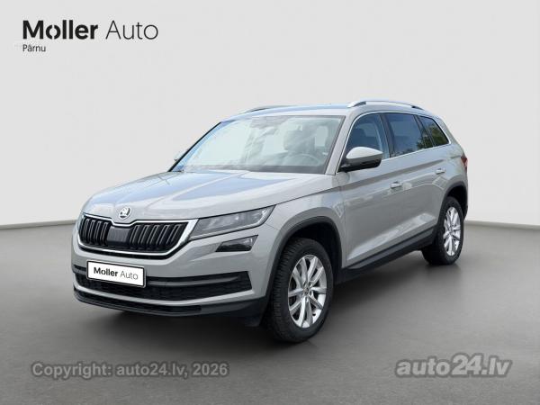 Grey Skoda Kodiaq 2019 in Parnu, with an engine capacity of 2.00 L and mileage of 138 thousand km for 24900 €, photo 1 on AUTOMOTO.COM.LV