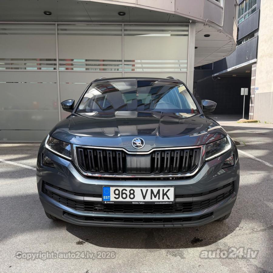 Grey Skoda Kodiaq 2019 in Tallinn, with an engine capacity of 1.50 L and mileage of 93 thousand km for 19590 €, photo 4 on AUTOMOTO.COM.LV