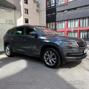 Grey Skoda Kodiaq 2019 in Tallinn, with an engine capacity of 1.50 L and mileage of 93 thousand km for 19590 €, photo 5 on AUTOMOTO.COM.LV