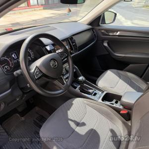 Grey Skoda Kodiaq 2019 in Tallinn, with an engine capacity of 1.50 L and mileage of 93 thousand km for 19590 €, photo 11 on AUTOMOTO.COM.LV