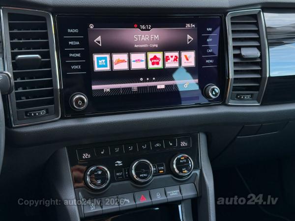 Pelēks Skoda Kodiaq 2019 Pērnava, ar dzinēja tilpumu 2.00 L un nobraukumu 156 tūkst. km par 24900 €, foto 10 vietnē AUTOMOTO.COM.LV