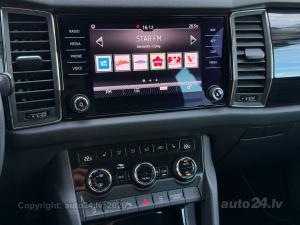Grey Skoda Kodiaq 2019 in Parnu, with an engine capacity of 2.00 L and mileage of 156 thousand km for 24900 €, photo 11 on AUTOMOTO.COM.LV