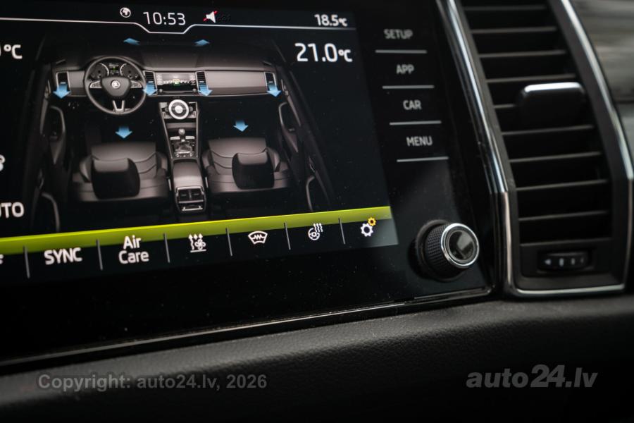 Серый Шкода Kodiaq 2019 в Тарту, объемом двигателя 2.00 л и пробегом 161 тыс. км за 22900 €, фото 26 на AUTOMOTO.COM.LV