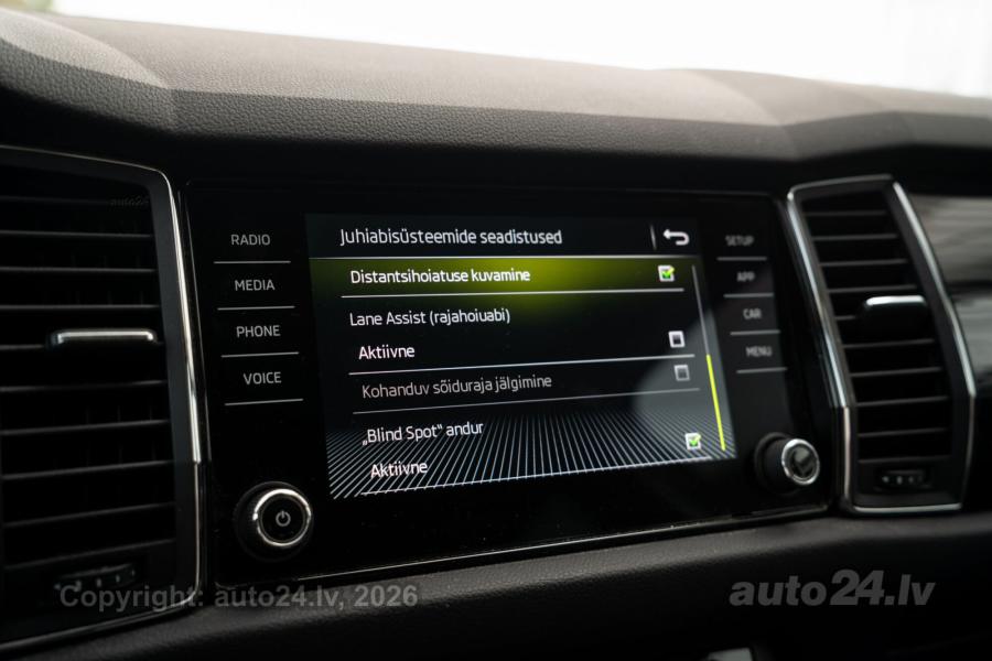 Серый Шкода Kodiaq 2019 в Тарту, объемом двигателя 2.00 л и пробегом 161 тыс. км за 22900 €, фото 29 на AUTOMOTO.COM.LV