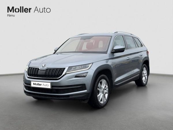 Grey Skoda Kodiaq 2019 in Parnu, with an engine capacity of 2.00 L and mileage of 152 thousand km for 25900 €, photo 1 on AUTOMOTO.COM.LV