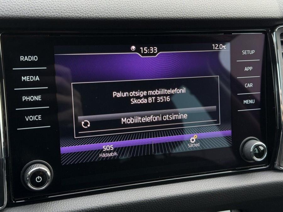 Серый Шкода Kodiaq 2019 в Пярну, объемом двигателя 2.00 л и пробегом 152 тыс. км за 25900 €, фото 11 на AUTOMOTO.COM.LV