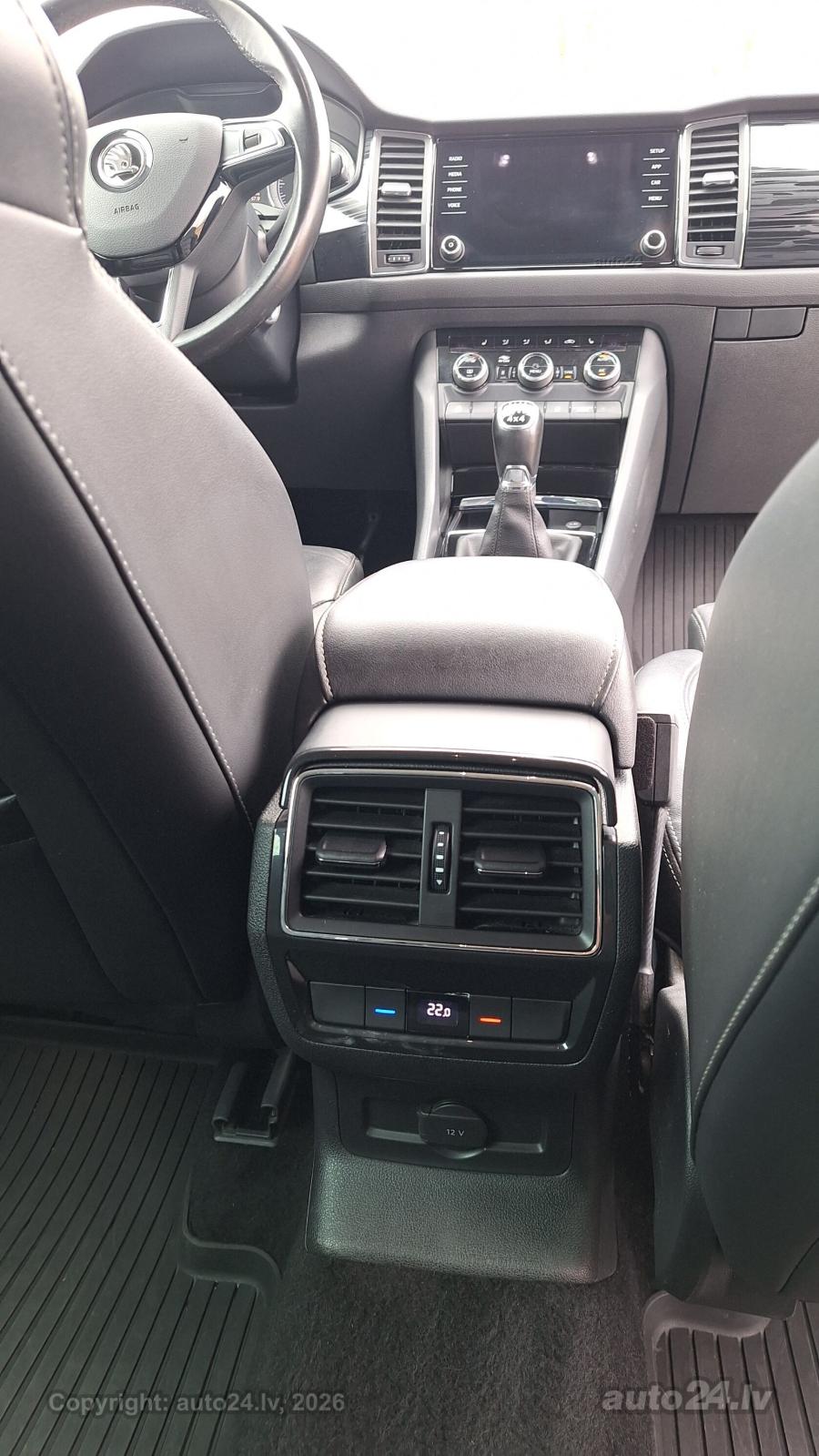 Серый Шкода Kodiaq 2020 в Пайде, объемом двигателя 2.00 л и пробегом 162 тыс. км за 23300 €, фото 12 на AUTOMOTO.COM.LV