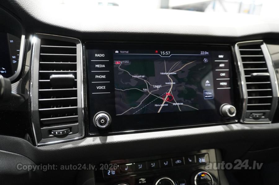 Grey Skoda Kodiaq 2020 in Tallinn, with an engine capacity of 2.00 L and mileage of 194 thousand km for 22900 €, photo 20 on AUTOMOTO.COM.LV