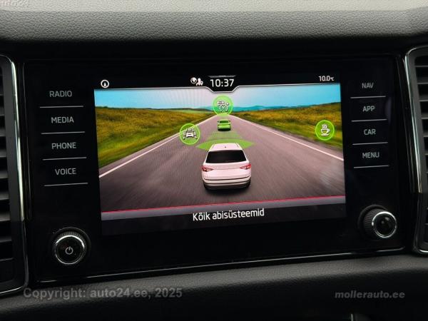 Серый Шкода Kodiaq 2021 в Пярну, объемом двигателя 1.50 л и пробегом 55 тыс. км за 26850 €, фото 11 на AUTOMOTO.COM.LV