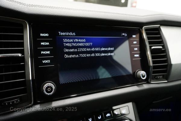 Pelēks Skoda Kodiaq 2021 Tartu, ar dzinēja tilpumu 2.00 L un nobraukumu 146 tūkst. km par 21990 €, foto 11 vietnē AUTOMOTO.COM.LV