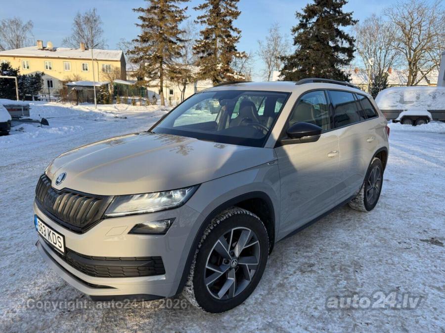 Серый Шкода Kodiaq 2021 в Тарту, объемом двигателя 2.00 л и пробегом 96 тыс. км за 26900 €, фото 4 на AUTOMOTO.COM.LV