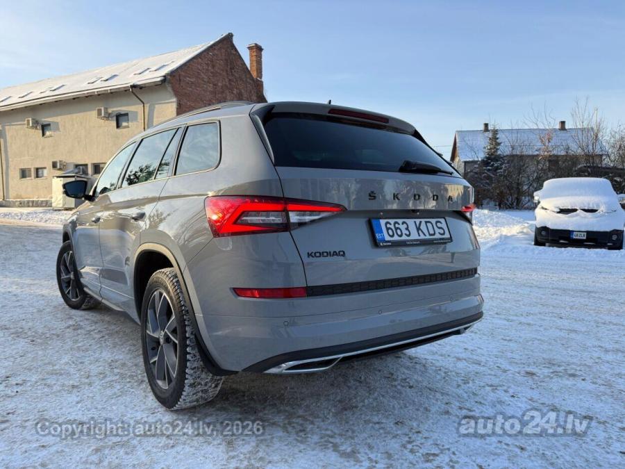 Серый Шкода Kodiaq 2021 в Тарту, объемом двигателя 2.00 л и пробегом 96 тыс. км за 26900 €, фото 7 на AUTOMOTO.COM.LV
