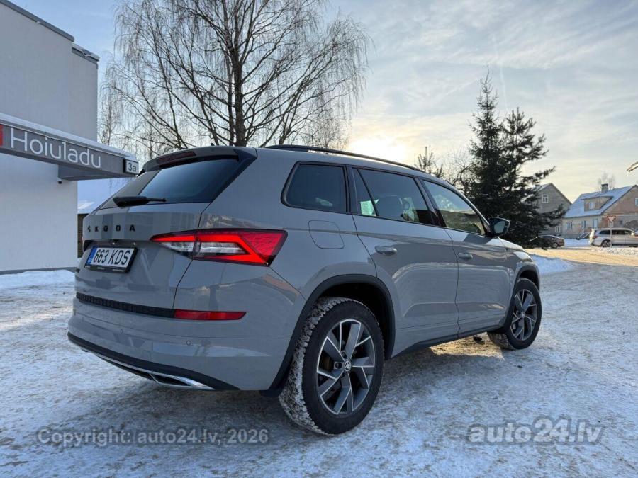 Серый Шкода Kodiaq 2021 в Тарту, объемом двигателя 2.00 л и пробегом 96 тыс. км за 26900 €, фото 8 на AUTOMOTO.COM.LV