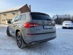 Grey Skoda Kodiaq 2021 in Tartu, with an engine capacity of 2.00 L and mileage of 96 thousand km for 26900 €, photo 7 on AUTOMOTO.COM.LV