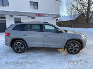 Grey Skoda Kodiaq 2021 in Tartu, with an engine capacity of 2.00 L and mileage of 96 thousand km for 26900 €, photo 9 on AUTOMOTO.COM.LV