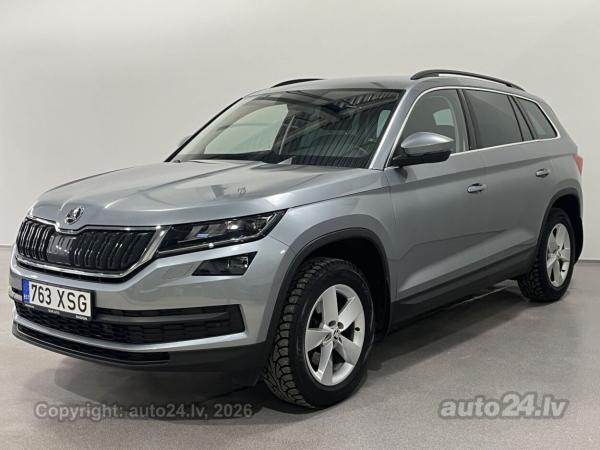 Grey Skoda Kodiaq 2021 in Tallinn, with an engine capacity of 1.50 L and mileage of 64 thousand km for 22400 €, photo 1 on AUTOMOTO.COM.LV