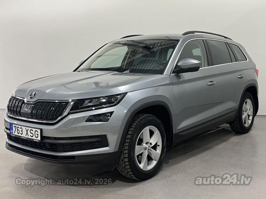 Grey Skoda Kodiaq 2021 in Tallinn, with an engine capacity of 1.50 L and mileage of 64 thousand km for 22400 €, photo 1 on AUTOMOTO.COM.LV