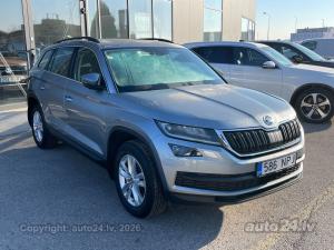 Grey Skoda Kodiaq 2021 in Tartu, with an engine capacity of 2.00 L and mileage of 110 thousand km for 20990 €, photo 4 on AUTOMOTO.COM.LV