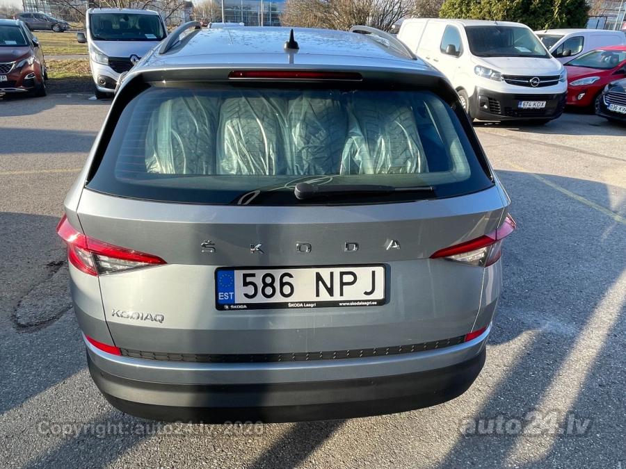 Grey Skoda Kodiaq 2021 in Tartu, with an engine capacity of 2.00 L and mileage of 110 thousand km for 20990 €, photo 7 on AUTOMOTO.COM.LV