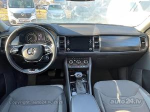 Grey Skoda Kodiaq 2021 in Tartu, with an engine capacity of 2.00 L and mileage of 110 thousand km for 20990 €, photo 10 on AUTOMOTO.COM.LV