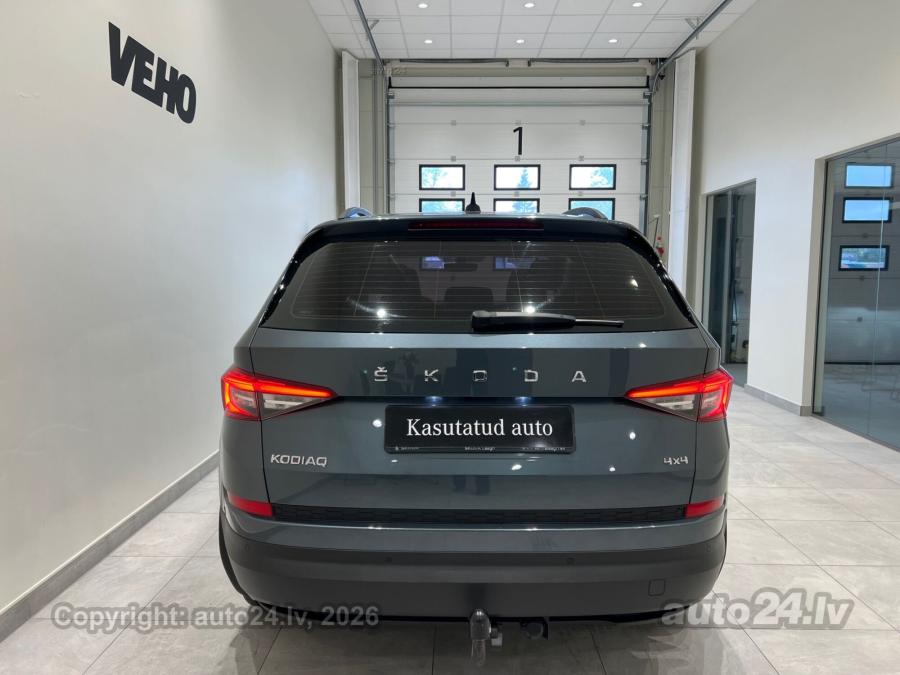 Grey Skoda Kodiaq 2021 in Tallinn, with an engine capacity of 2.00 L and mileage of 137 thousand km for 22900 €, photo 7 on AUTOMOTO.COM.LV