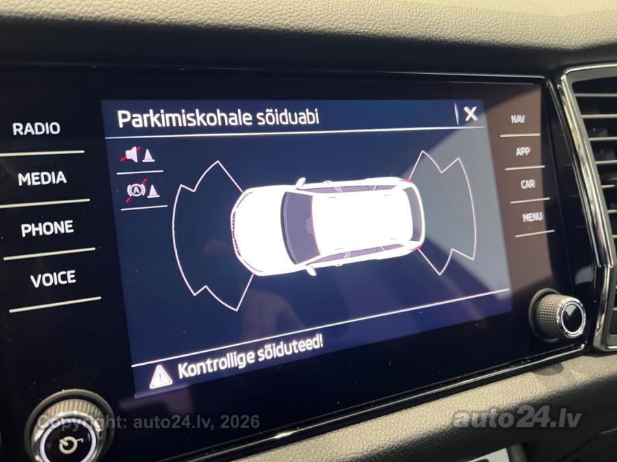 Grey Skoda Kodiaq 2021 in Tallinn, with an engine capacity of 2.00 L and mileage of 137 thousand km for 22900 €, photo 20 on AUTOMOTO.COM.LV