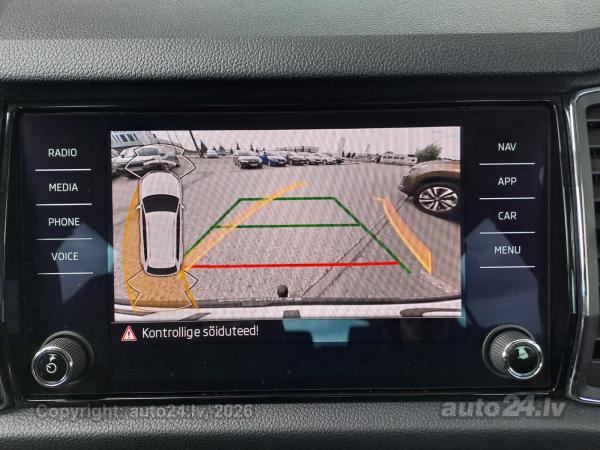 Grey Skoda Kodiaq 2021 in Tartu, with an engine capacity of 1.50 L and mileage of 80 thousand km for 20900 €, photo 6 on AUTOMOTO.COM.LV