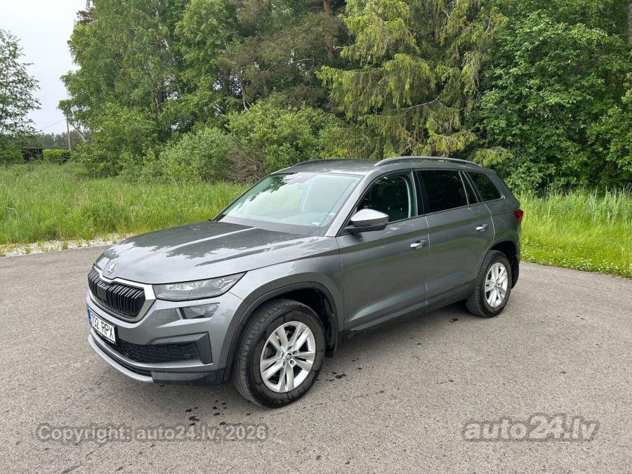 Серый Шкода Kodiaq 2021 в Таллин, объемом двигателя 2.00 л и пробегом 109 тыс. км за 28900 €, фото 1 на AUTOMOTO.COM.LV