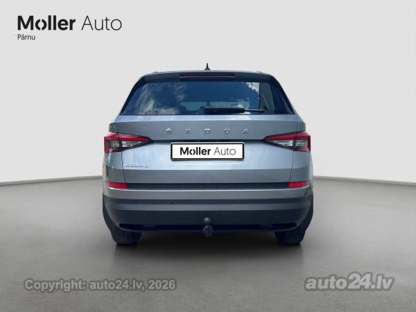 Grey Skoda Kodiaq 2021 in Parnu, with an engine capacity of 1.50 L and mileage of 80 thousand km for 25900 €, photo 4 on AUTOMOTO.COM.LV