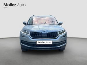 Grey Skoda Kodiaq 2021 in Parnu, with an engine capacity of 1.50 L and mileage of 80 thousand km for 25950 €, photo 4 on AUTOMOTO.COM.LV