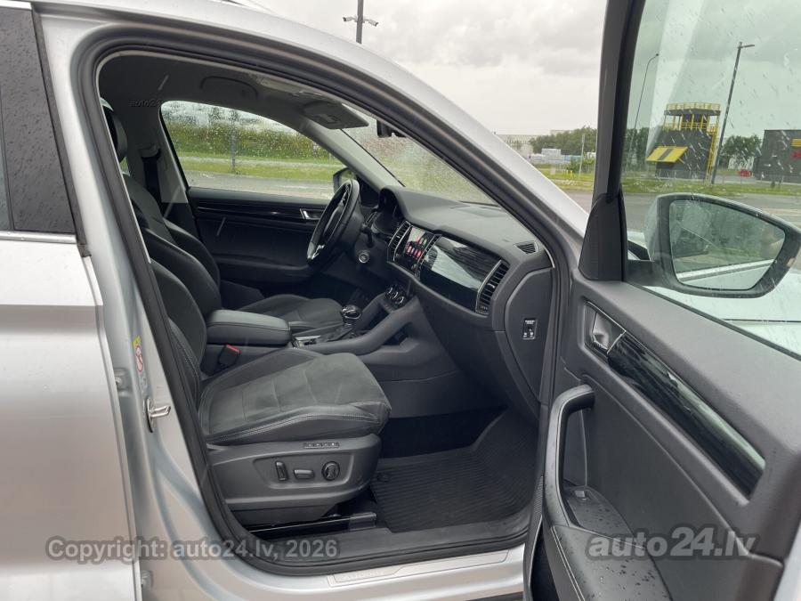 Серый Шкода Kodiaq 2021 в Таллин, объемом двигателя 1.50 л и пробегом 75 тыс. км за 27499 €, фото 16 на AUTOMOTO.COM.LV
