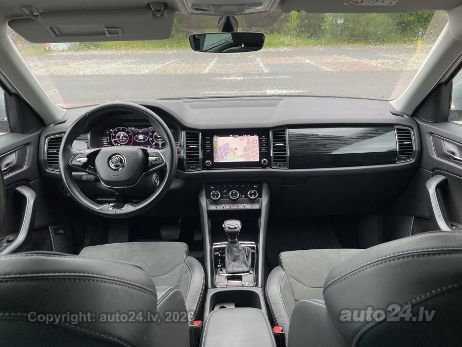 Серый Шкода Kodiaq 2021 в Таллин, объемом двигателя 1.50 л и пробегом 75 тыс. км за 27499 €, фото 21 на AUTOMOTO.COM.LV